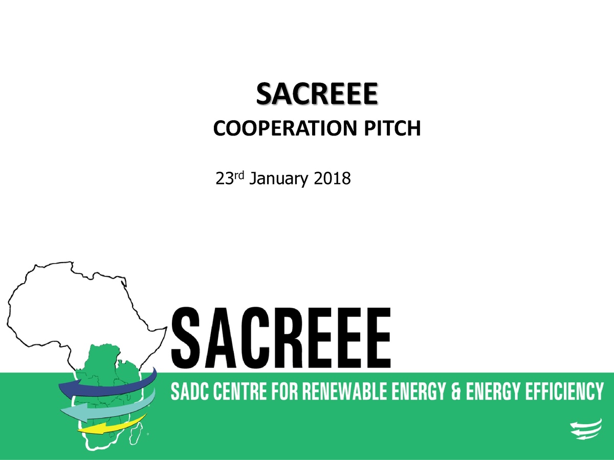 File:SACREEE Cooperation Pitch.pdf - energypedia