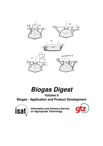 Biogas Manuals / Biogas Digest - energypedia