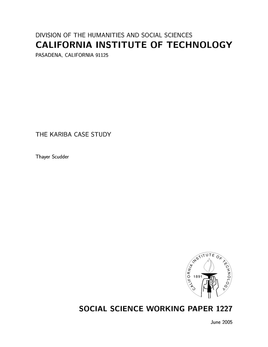 File:EN-The Kariba Case Study-Thayer Scudder.pdf - energypedia