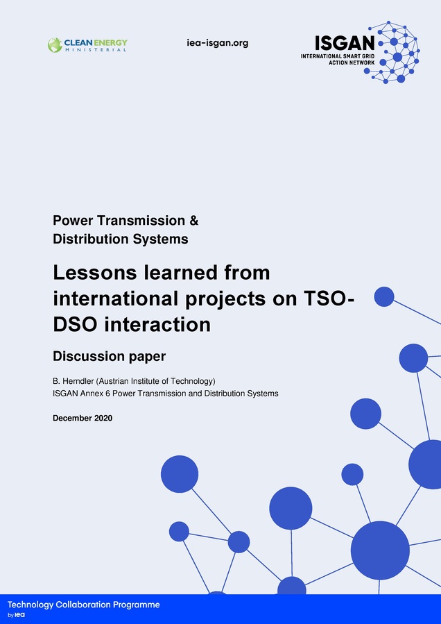File:067 Lessons learned from international projects on TSO-DSO interaction.pdf - energypedia
