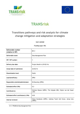 File:D1.1 TRANSrisk Data Management Plan.pdf - energypedia