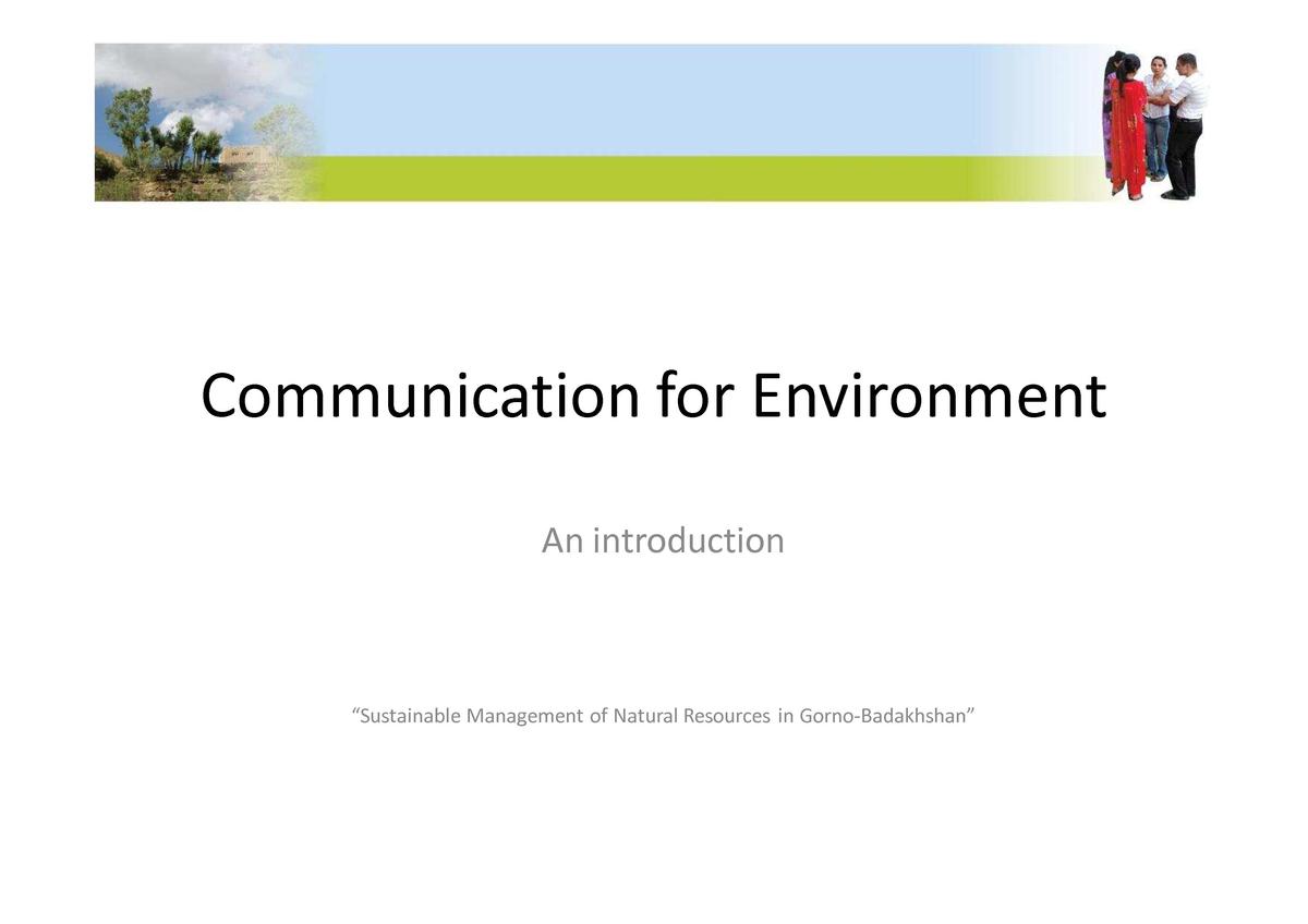 File:GIZ TJK presentation environmental communication en 2009.pdf ...