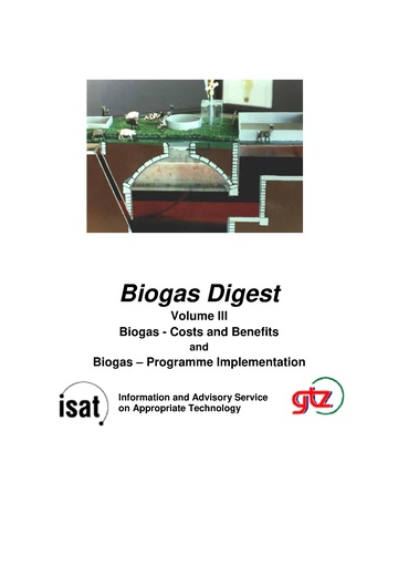 Biogas Manuals / Biogas Digest - energypedia
