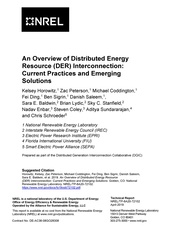 File:041 An Overview of Distributed Energy Resource (DER) Interconnection Current Practices and ...
