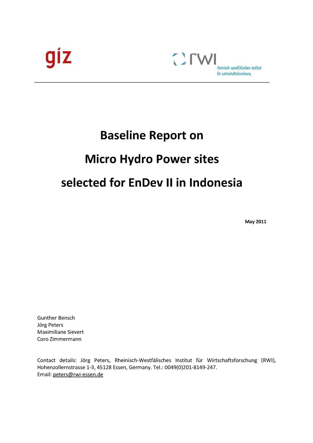 File:Baseline Report on MHP sites selected for EnDev2 in Indonesia ...